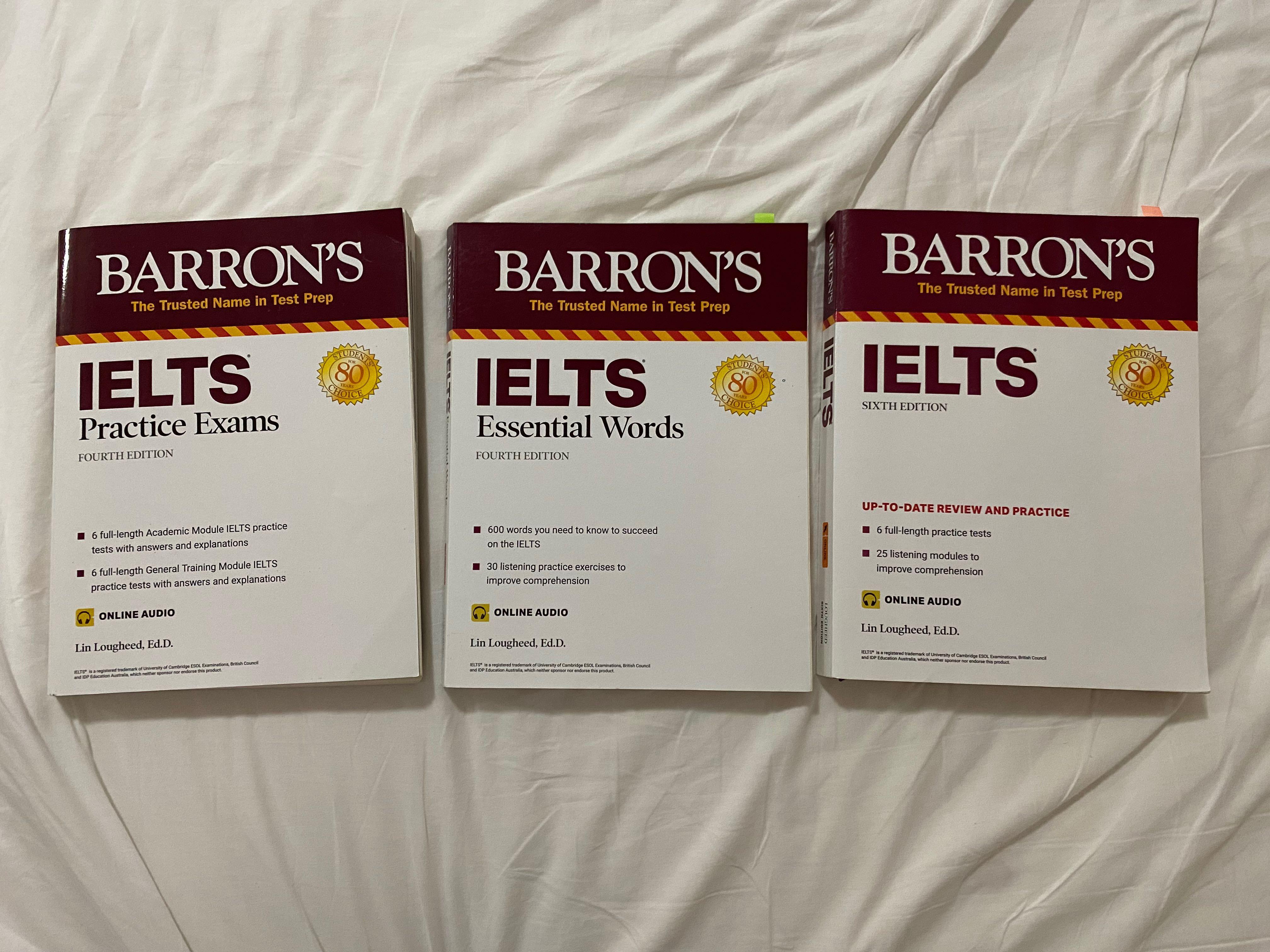 Barron's IELTS Superpack, Hobbies & Toys, Books & Magazines, Assessment ...