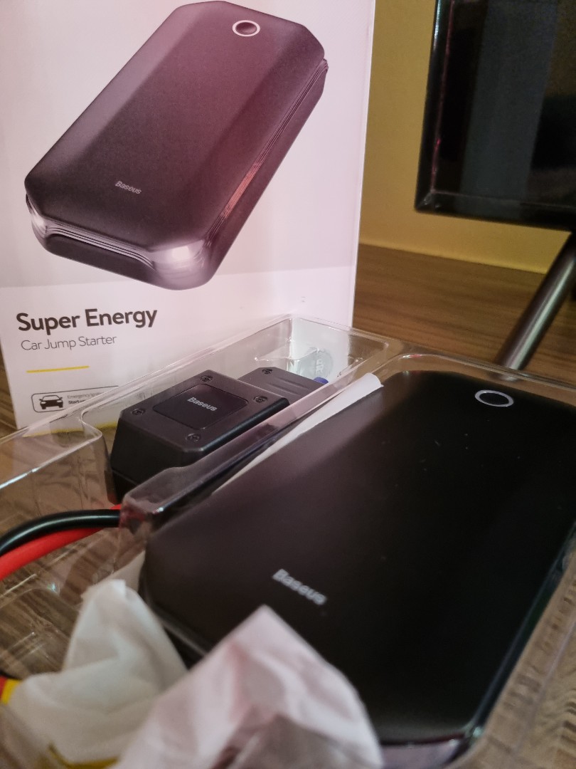Baseus Car jum starter, Car Accessories, Accessories on Carousell