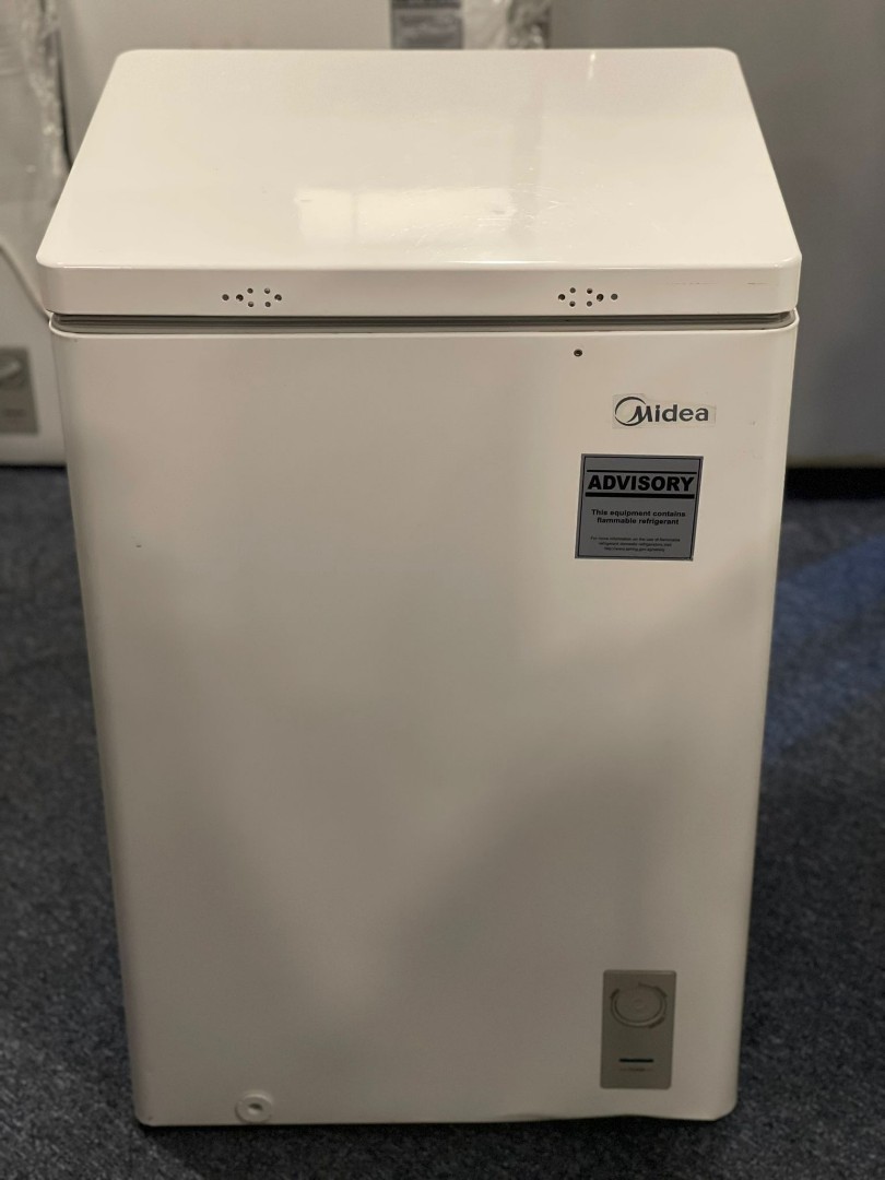 BRAND NEW DISPLAY SET - MIDEA MDRC152FZG01-SG CHEST FREEZER (GROSS 99L ...