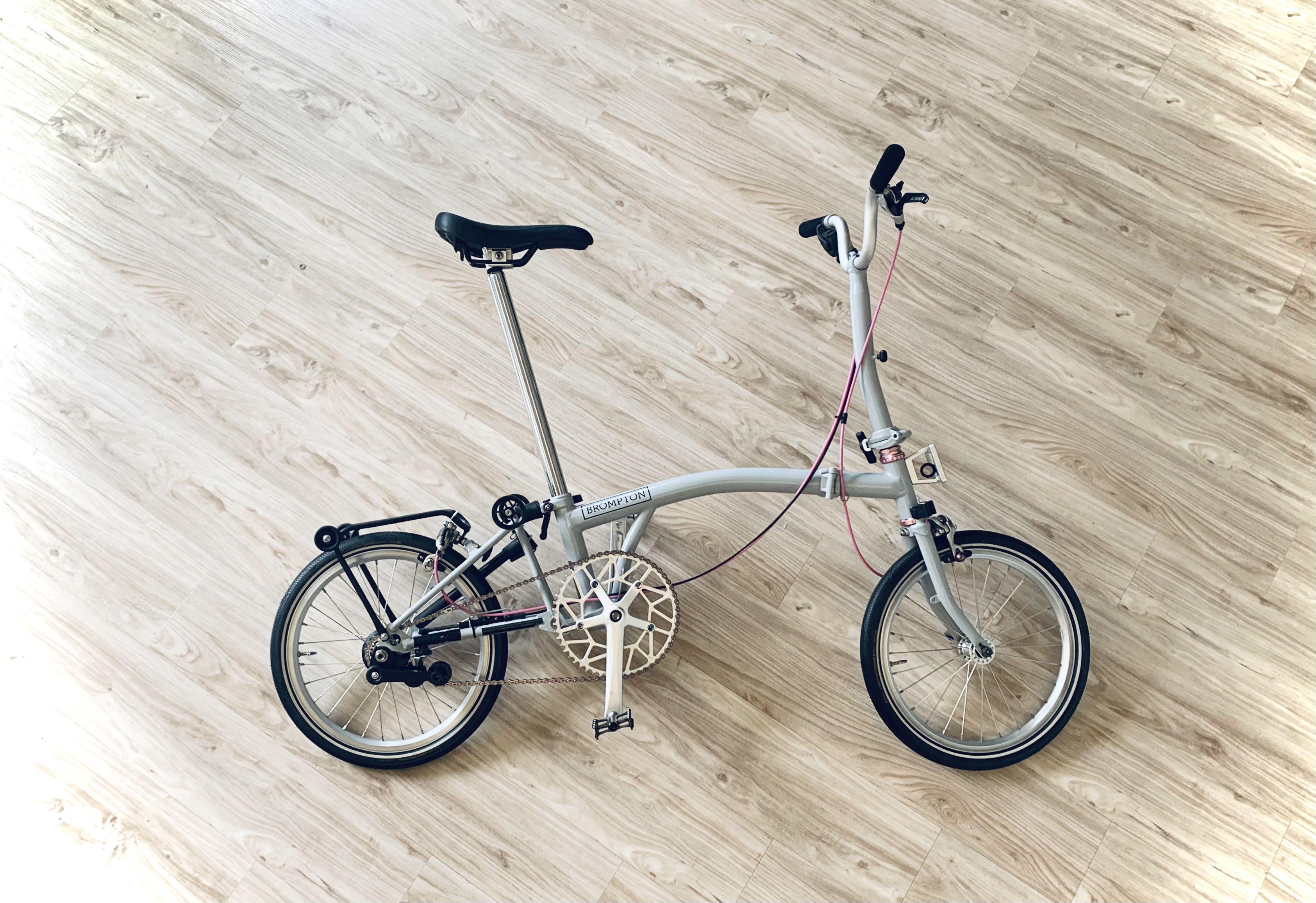 Brompton - M2R Rare Grey ( Mini Rack ) -2017, Sports Equipment ...