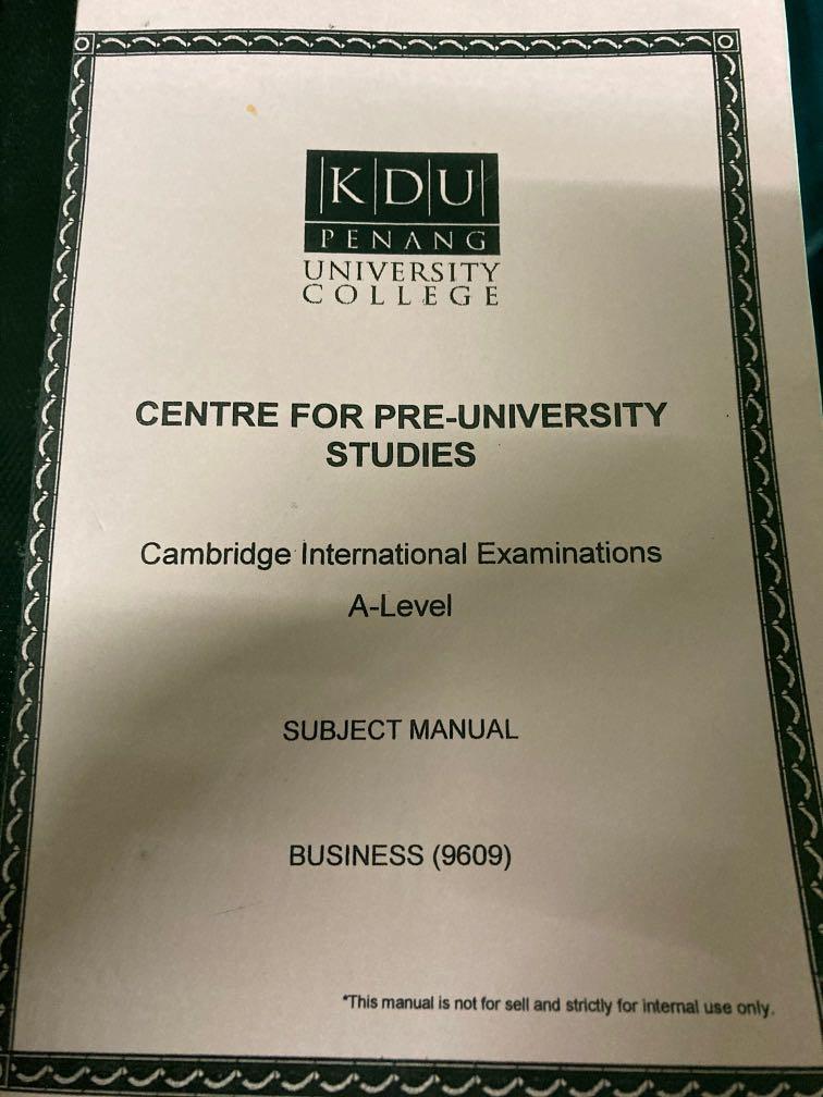 Cambridge A level business past papers, Hobbies & Toys, Books ...
