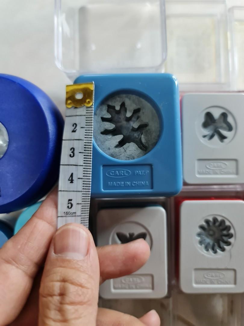 Carl Carla Craft Punch Perforatrice Stamps Big and Small Size, Hobbies ...