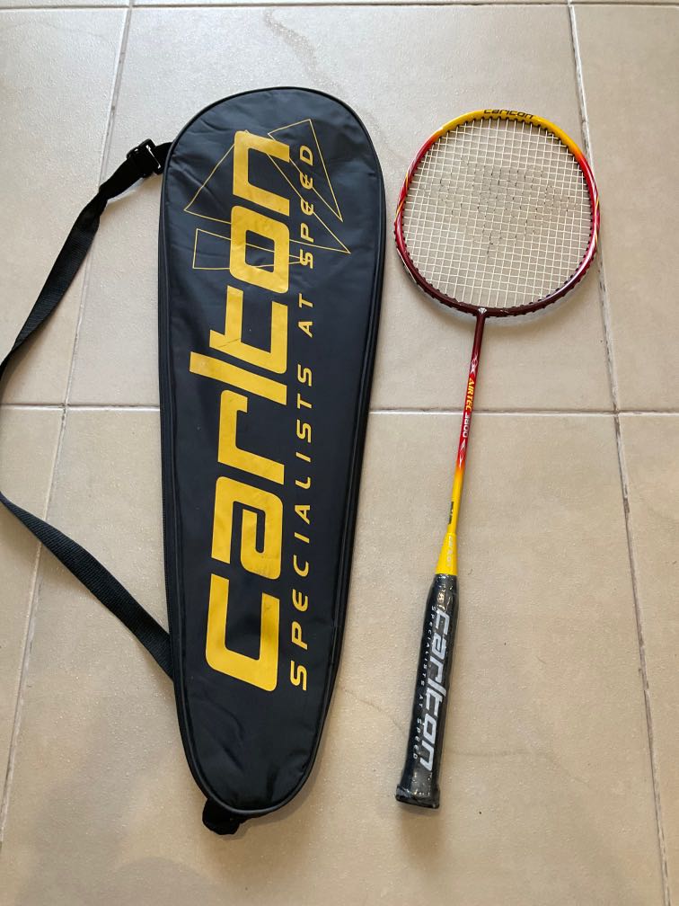 Carlton airtec 3800 badminton racket with case, Sports Equipment ...