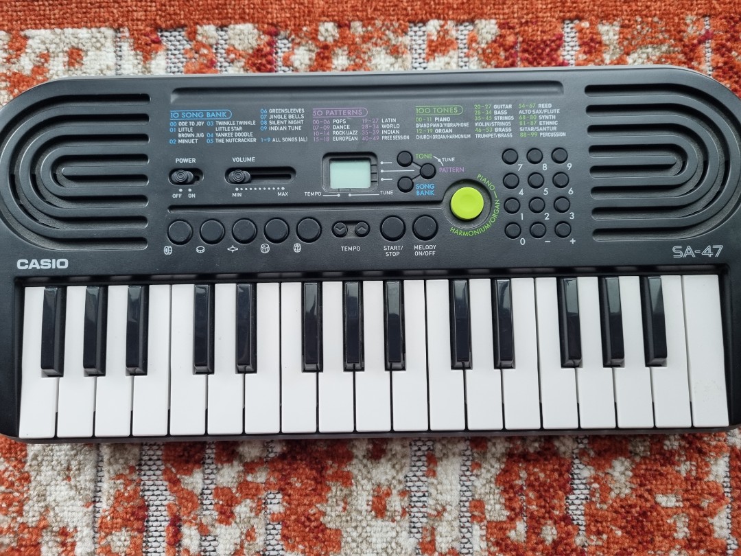 Casio SA 47, Hobbies & Toys, Music & Media, Musical Instruments on ...