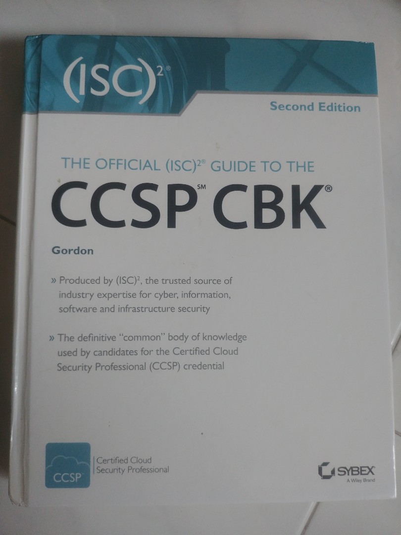 CCSP CBK (2nd ed), Hobbies & Toys, Books & Magazines, Assessment Books ...