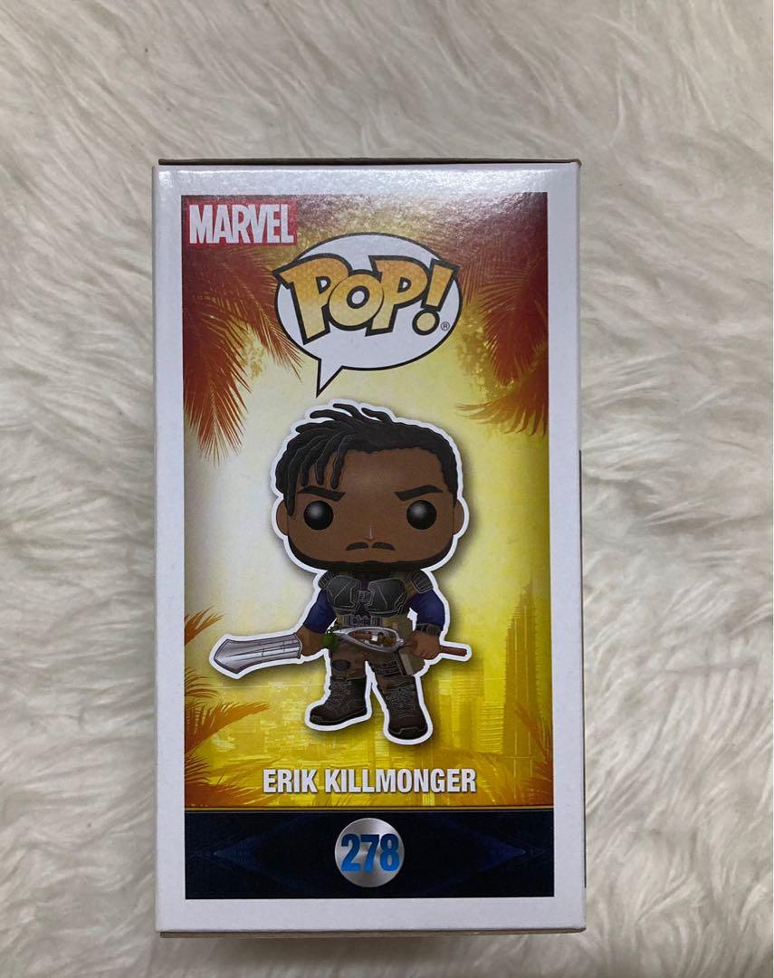 Chase Limited Edition Marvel Black Panther Erik Killmonger Funko Pop ...