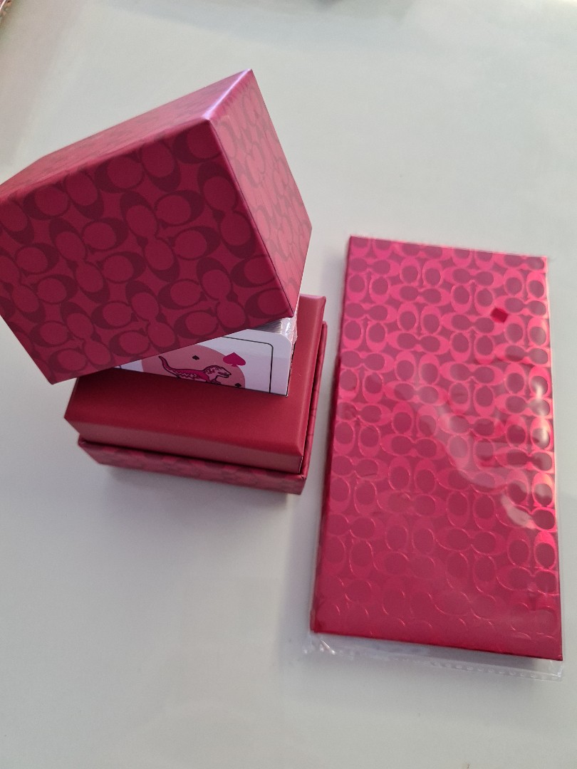 Coach 2022 Limited Card Deck & Red Packet Set, Hobbies & Toys ...