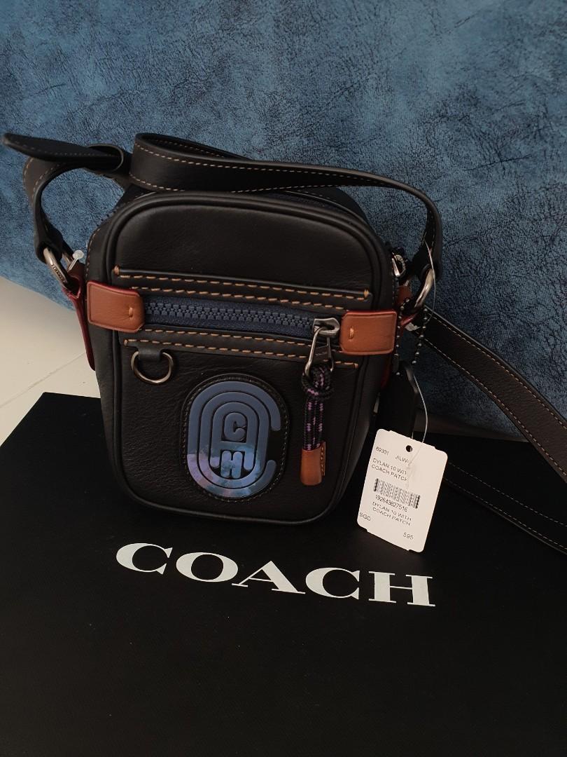 Coach Dylan 10 Sling Pouch, Men's Fashion, Bags, Sling Bags on Carousell