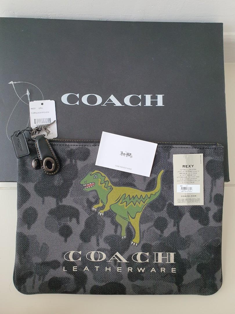 Coach Rexy Limited Edition Pouch, Women's Fashion, Bags & Wallets ...
