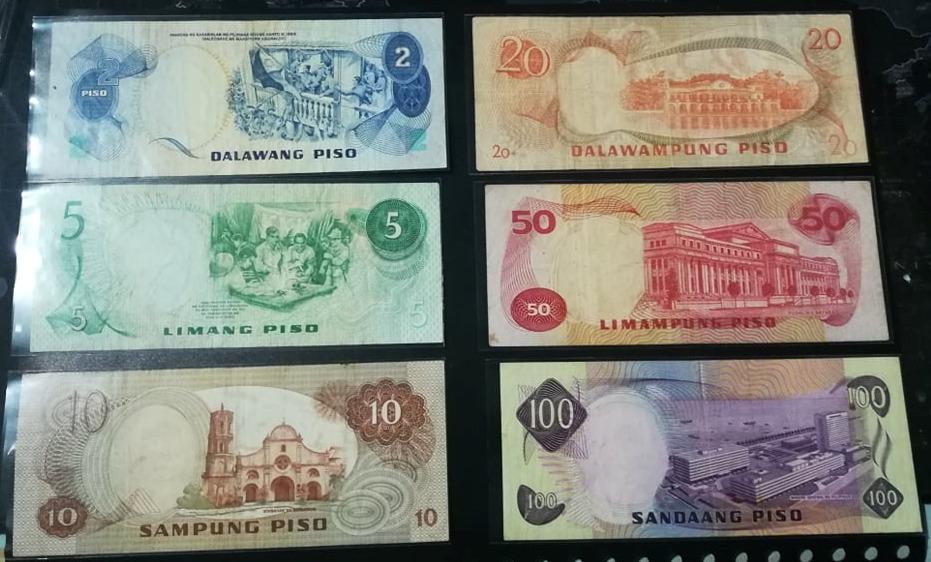 COMPLETE SET OF ANG BAGONG LIPUNAN BANKNOTES, Hobbies & Toys ...