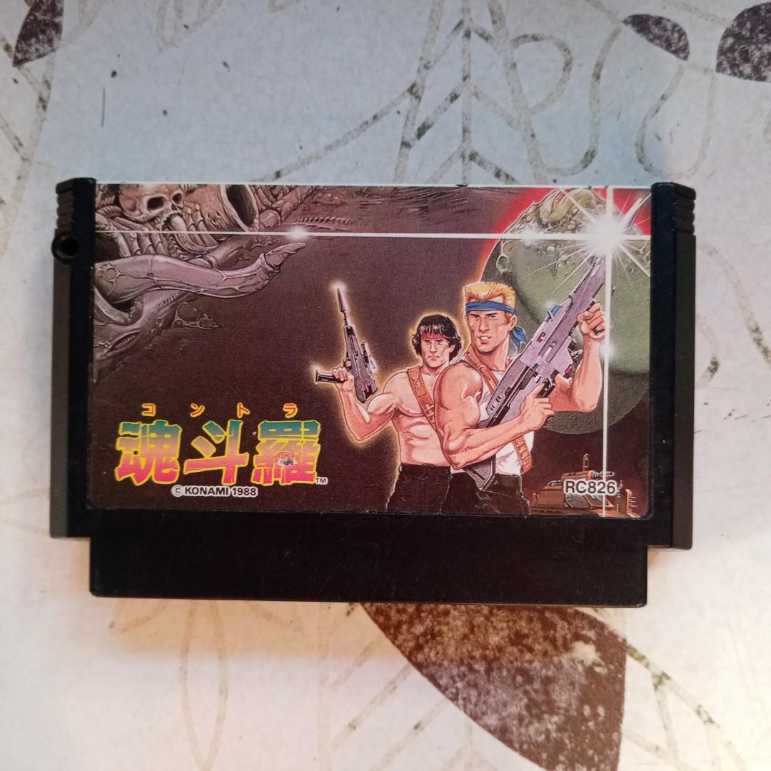 Contra (1988 Famicom), Video Gaming, Video Games, Nintendo on Carousell