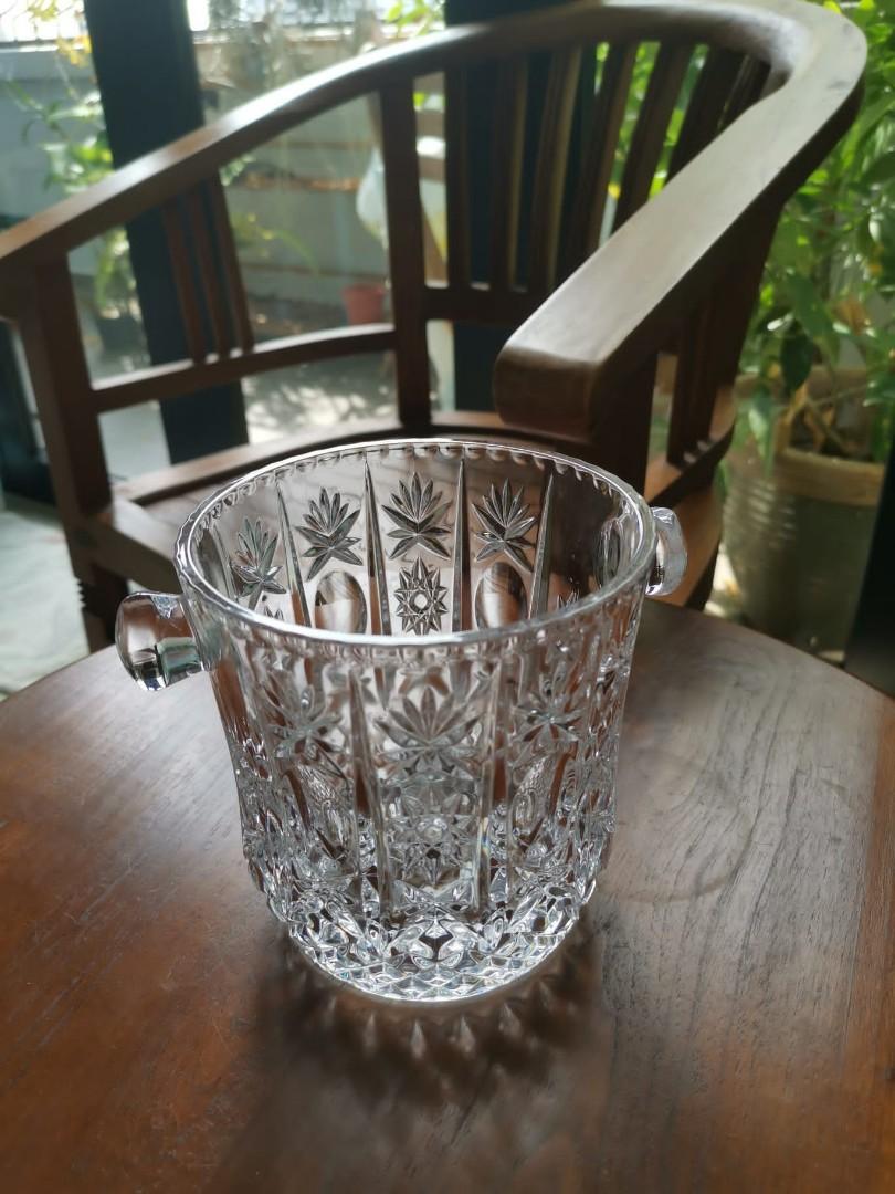 Crystal Wine Bucket, Furniture & Home Living, Kitchenware & Tableware ...