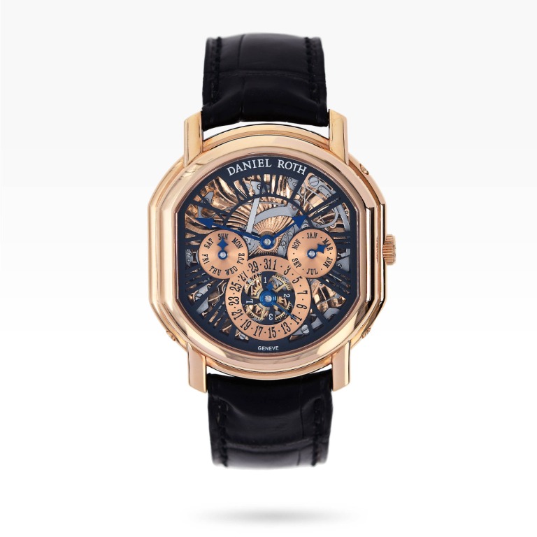 Daniel Roth Ref.119.X.40 Ellipsocurvex Skeleton Perpetual Calendar ...