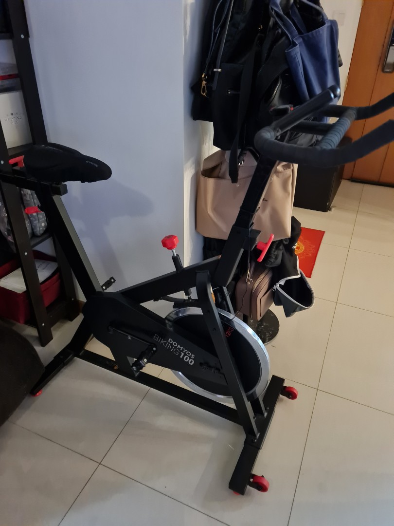 Decathlon Domyos Biking 100, spin bike, spinning bike, Sports Equipment, Exercise & Fitness ...