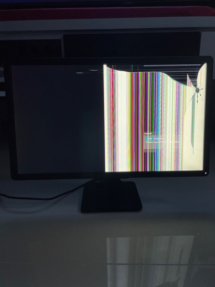 Dell Monitor Faulty, Computers & Tech, Desktops on Carousell