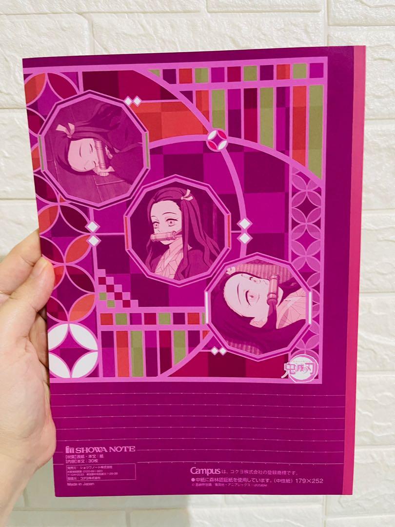 Demon Slayer Campus Notebook Nezuko, Hobbies & Toys, Stationary & Craft ...