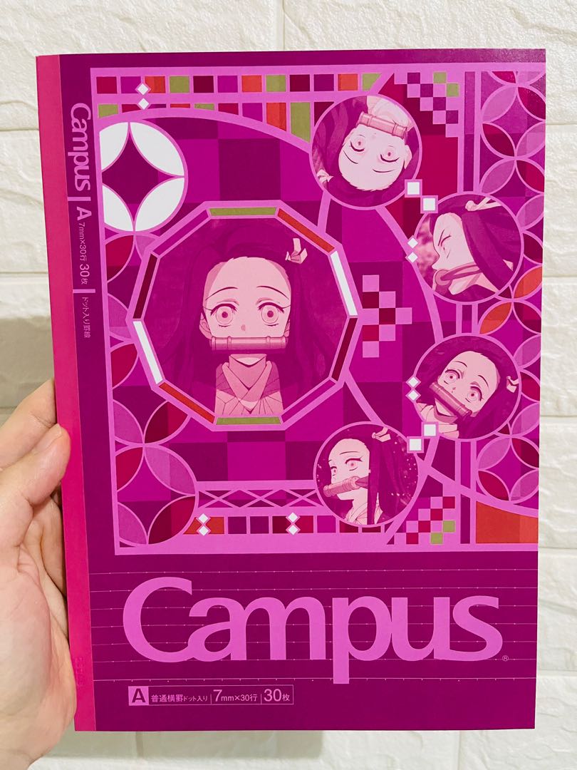 Demon Slayer Campus Notebook Nezuko, Hobbies & Toys, Stationary & Craft ...
