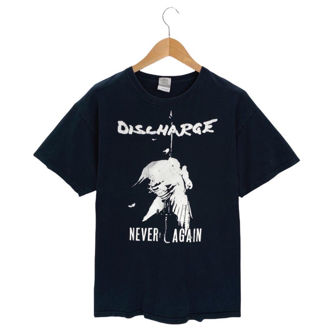 Vintage DISCHARGE Punk Band T-shirt , Men's Fashion, Tops & Sets ...