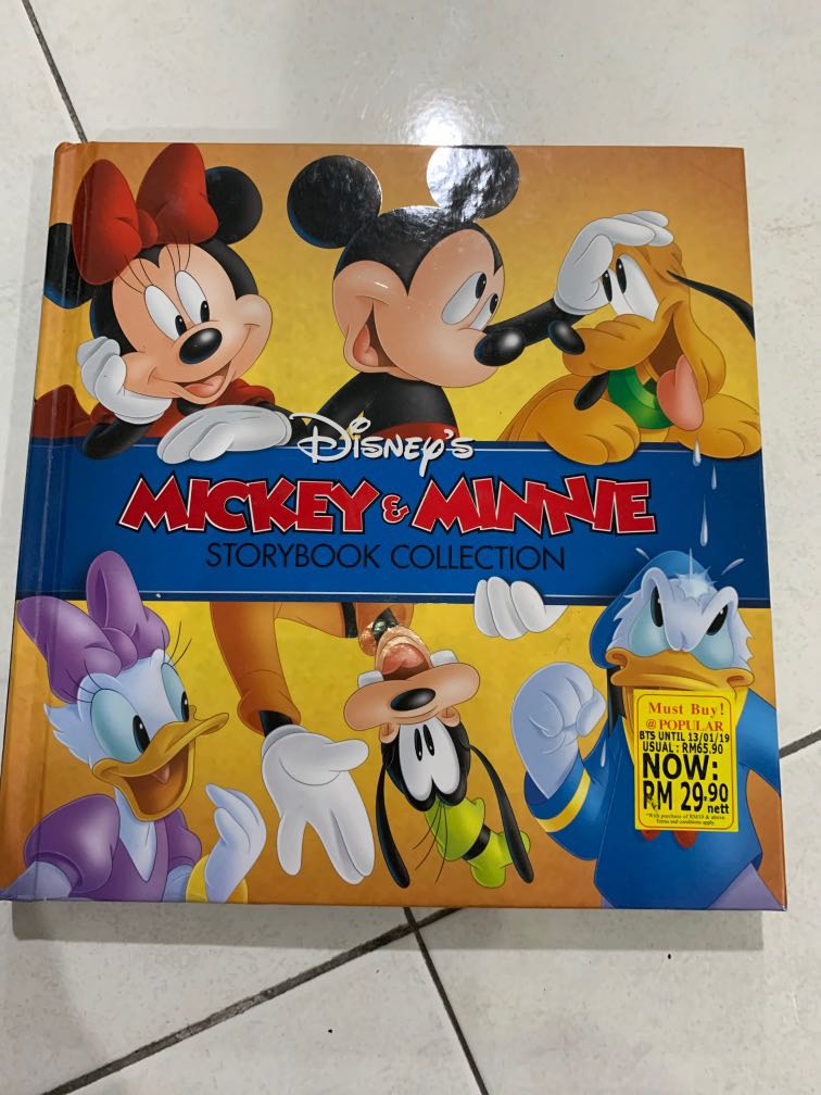 Disney Mickey & Minnie Storybook collection, Hobbies & Toys, Books ...