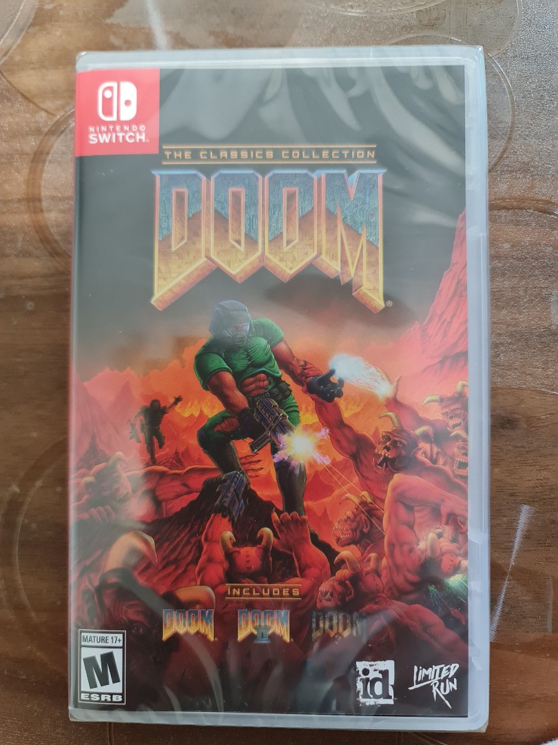 Doom: The Classics Collection (Switch) Limited Run Games, Video Gaming ...