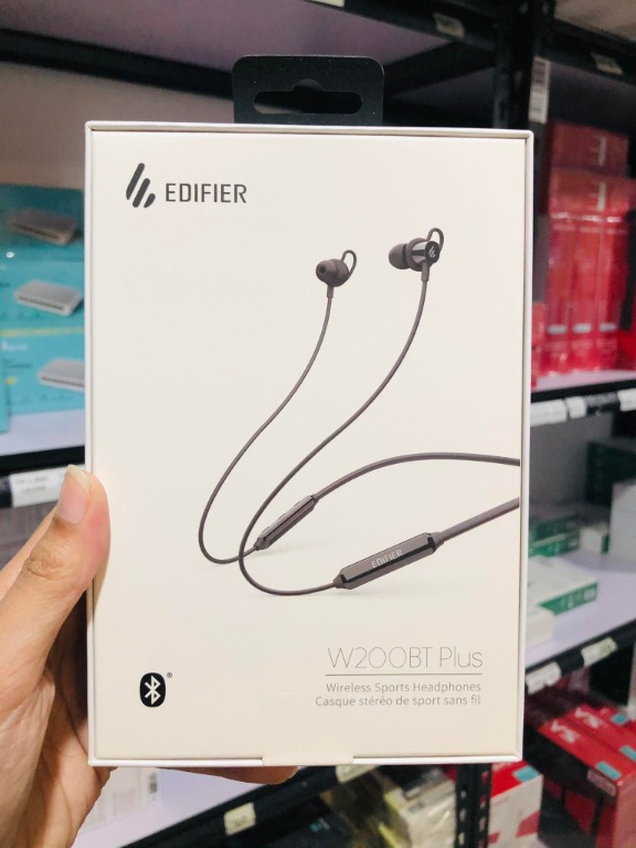 Edifier W200BT Plus Wireless Earphone Bluetooth IPX4, Audio, Earphones ...
