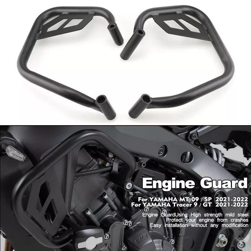 Engine Guard Crashbar Yamaha Tracer GT 9, Motorcycles, Motorcycle ...