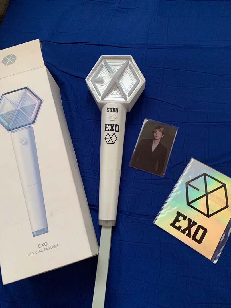 EXO LIGHTSTICK VER. 3, Hobbies & Toys, Memorabilia & Collectibles, K ...