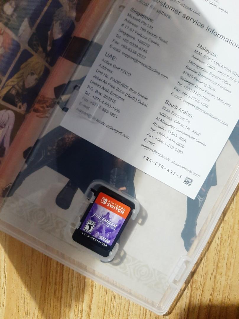 Fire Emblem Three Houses (FE3H) - Nintendo Switch Game, Video Gaming ...
