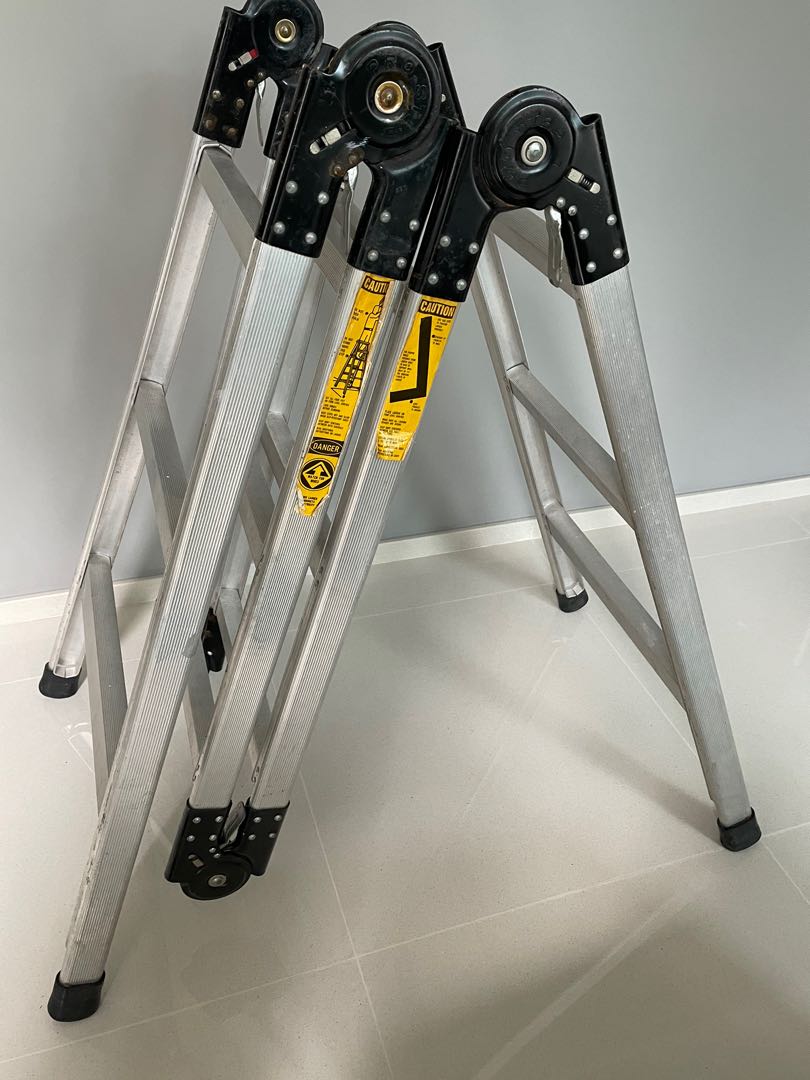 Foldable ladder, Furniture & Home Living, Home Improvement ...