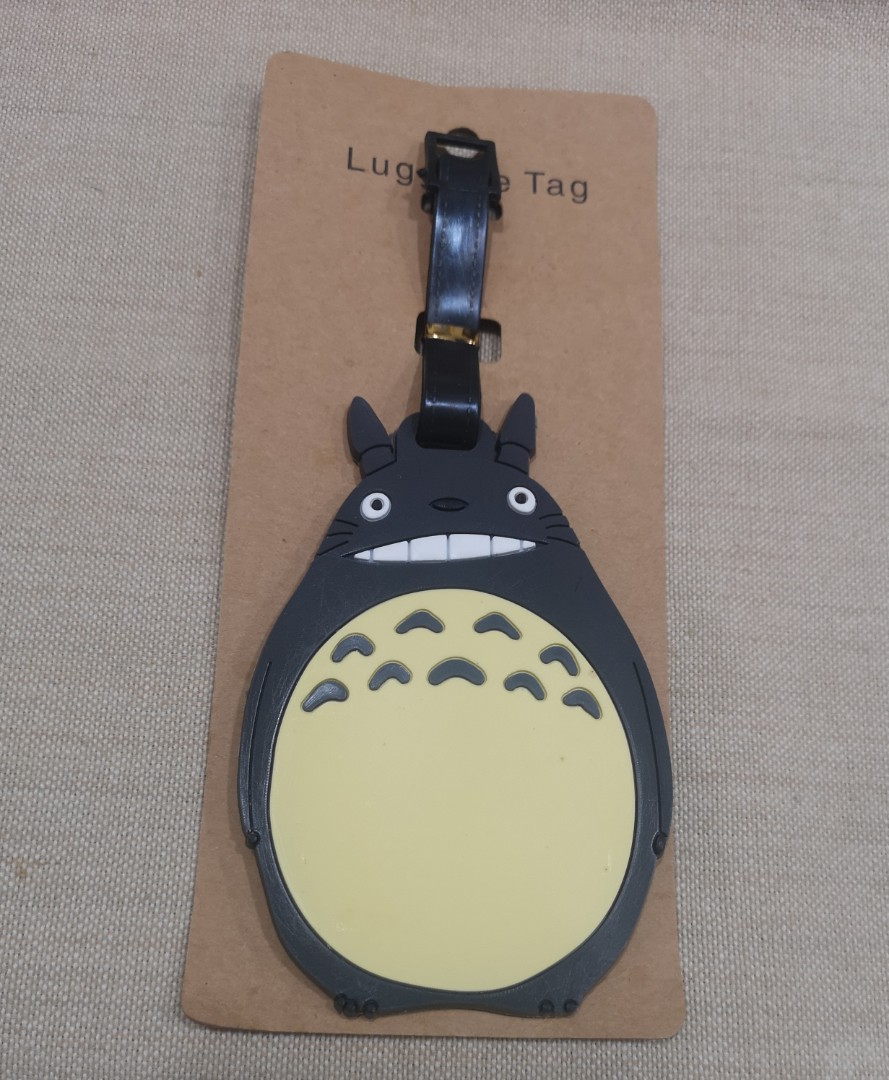 Free NM Totoro Luggage Tag, Hobbies & Toys, Travel, Travel Essentials ...