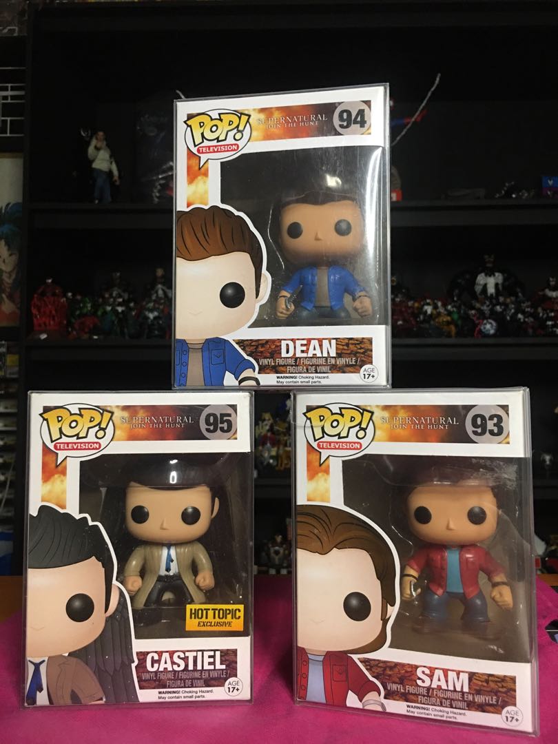 Funko pop Supernatural set, Hobbies & Toys, Toys & Games on Carousell