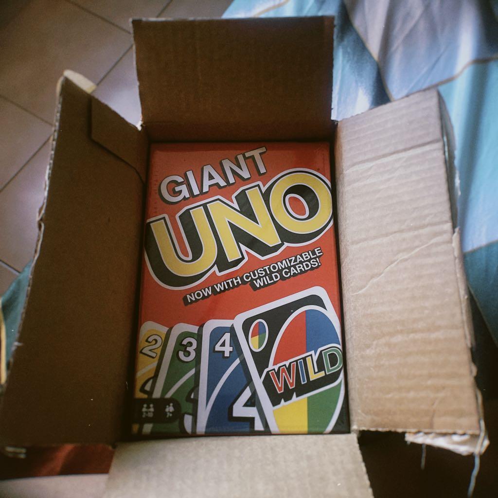Giant UNO Cards !!, Hobbies & Toys, Toys & Games on Carousell