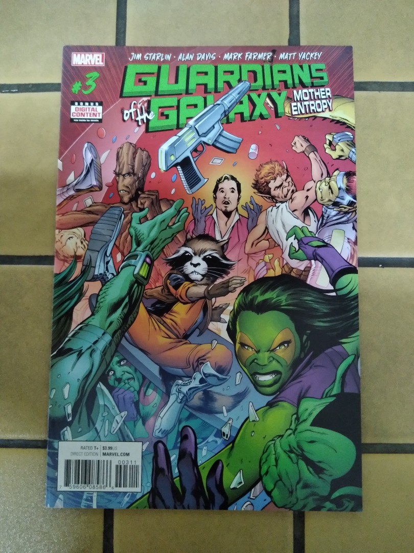 Guardians Of The Galaxy: Mother Entropy #3 ( Alan Davis/Mark Farmer ...