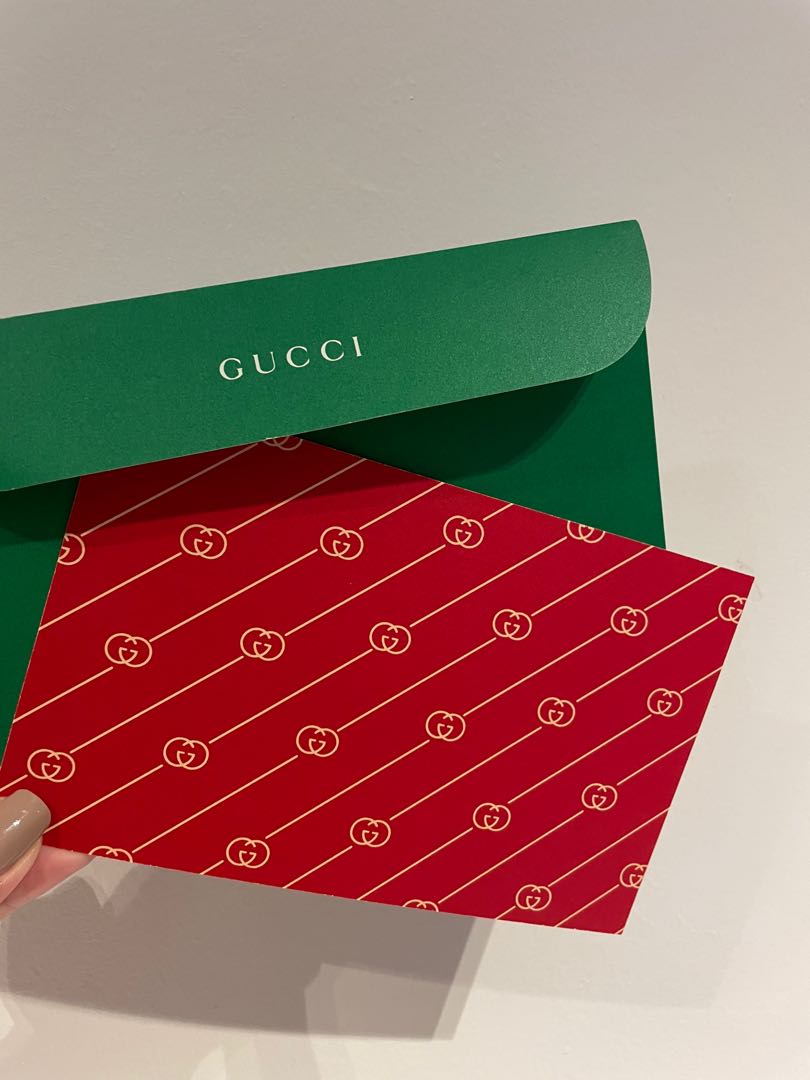 Gucci Card & Envelope - Authentic, Everything Else on Carousell