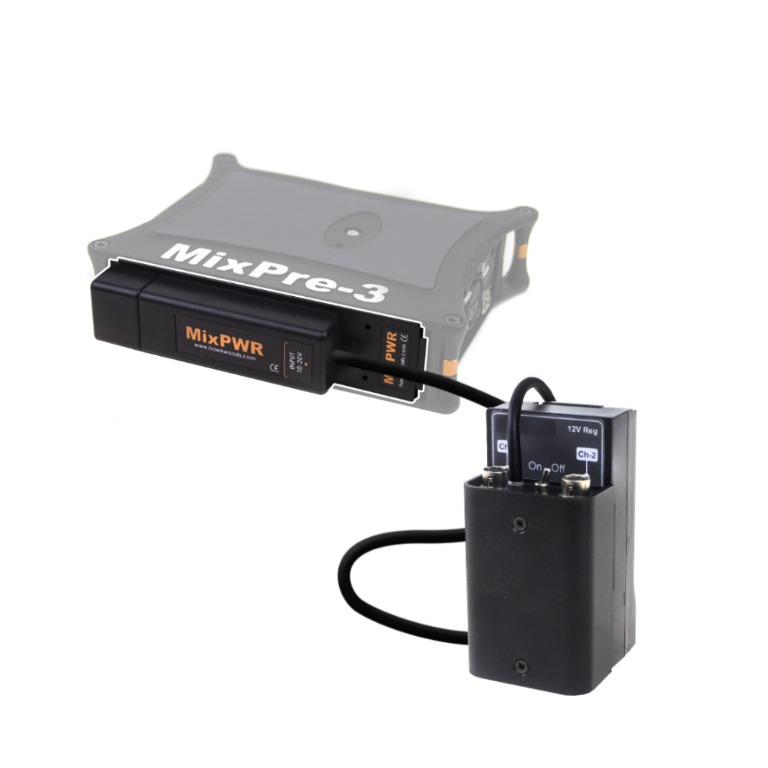 Hawk-Woods SD-6 Sound Devices - MixPWR to regulated MDV battery fitting ...