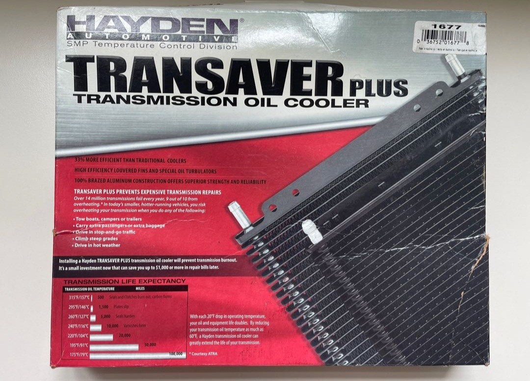 Hayden Transaver Plus Transmission Oil Cooler, Car Accessories ...