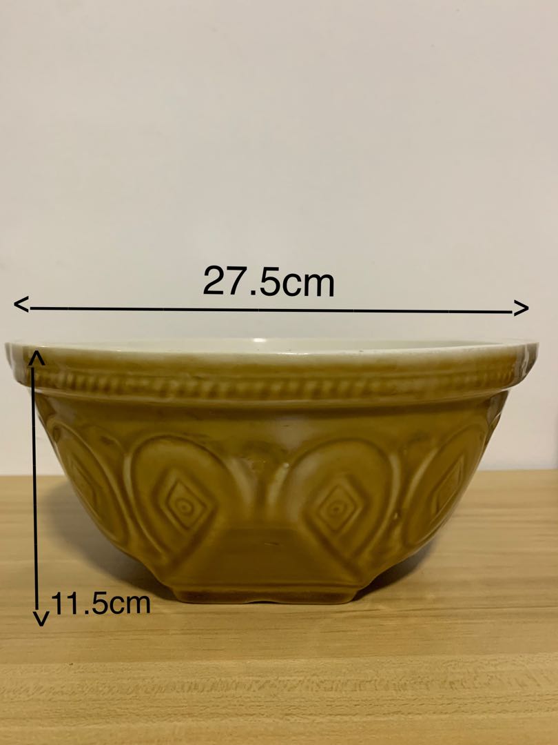 Heavy Ceramic Bowl, Furniture & Home Living, Kitchenware & Tableware ...