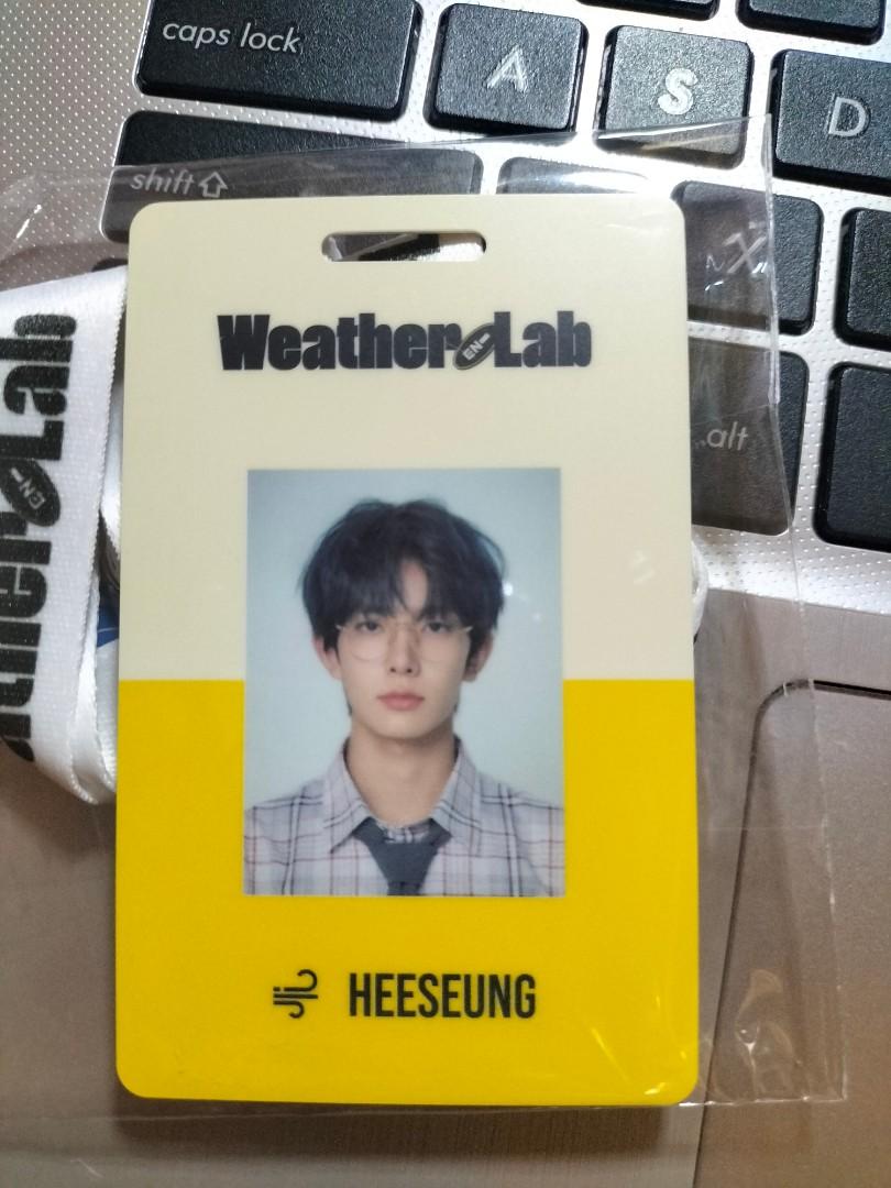 HEESEUNG STUDENT ID ENHYPEN, Hobbies & Toys, Collectibles & Memorabilia ...