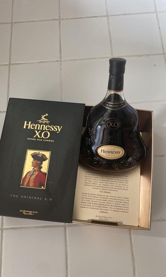 Hennessy XO extra old cognac 1L, Food & Drinks, Beverages on Carousell