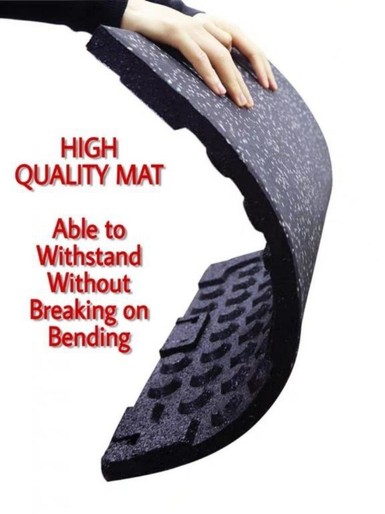 High Quality Rubber Mat with Connectors, Furniture & Home Living, Home ...