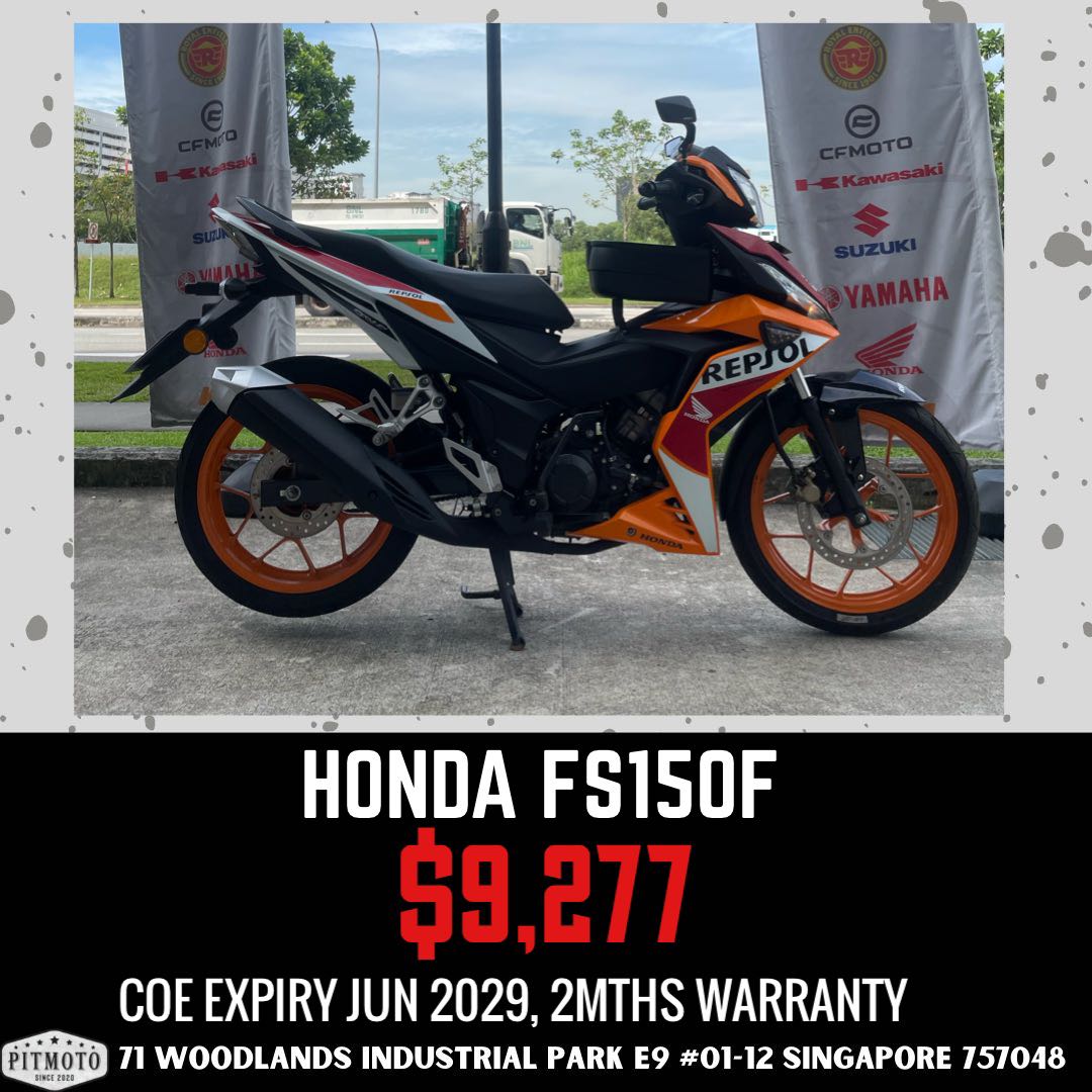 Honda FS150F (Pre Owned), Motorcycles, Motorcycles for Sale, Class 2B ...