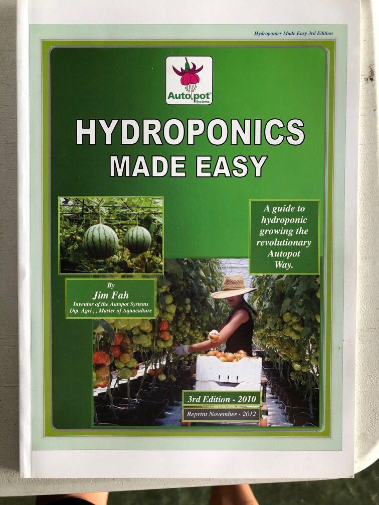Hydroponics Made Easy, 3rd edition by Jim Fah, Hobbies & Toys, Books ...