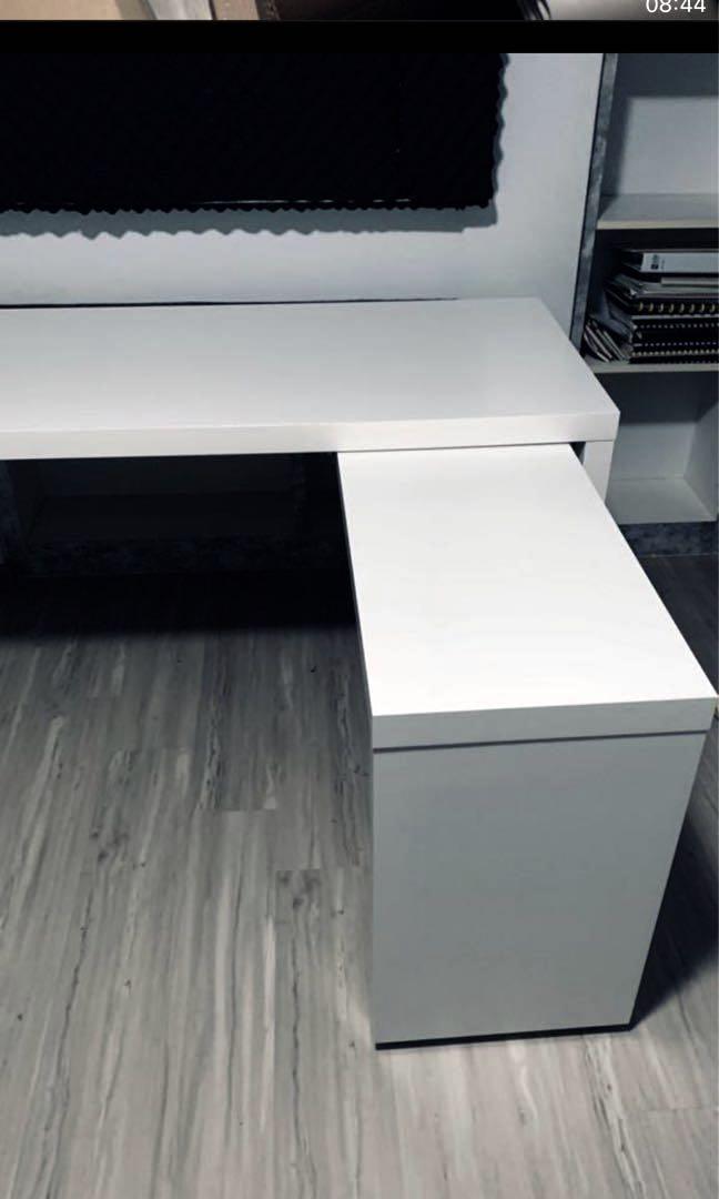 IKEA Table Malm, Furniture & Home Living, Furniture, Tables & Sets on ...