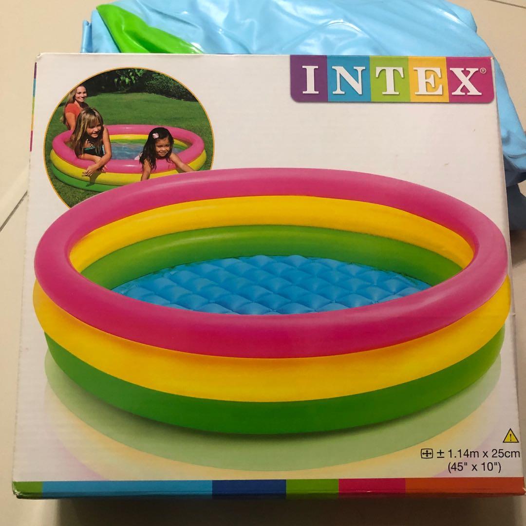 INTEX Inflatable Pool, Babies & Kids, Infant Playtime on Carousell