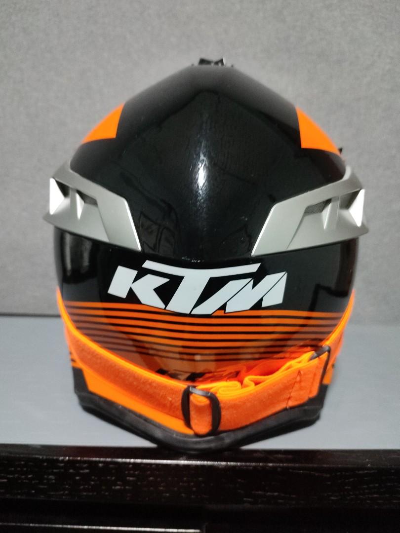 KTM full face helmet, Motorcycles, Motorcycle Apparel on Carousell