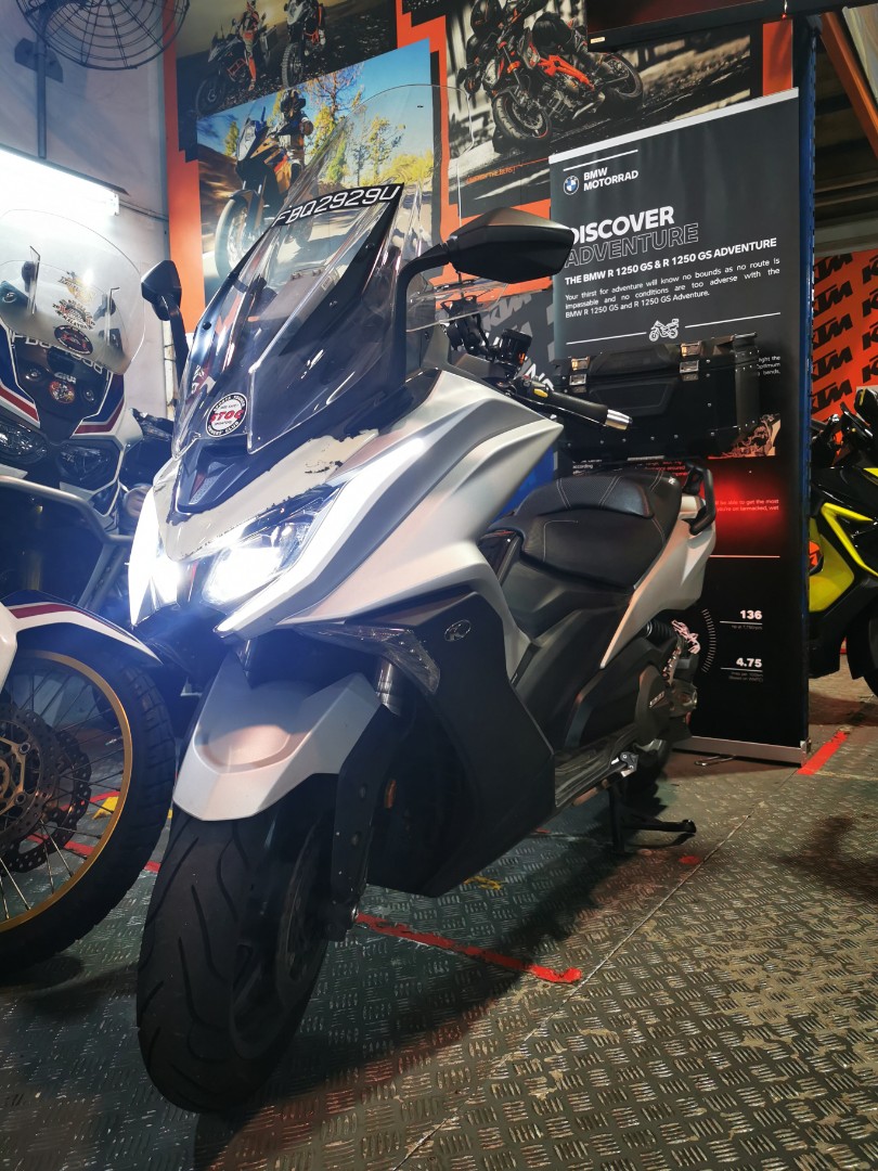 KYMCO AK550, Motorcycles, Motorcycles for Sale, Class 2 on Carousell