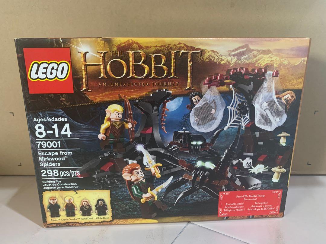 Lego Hobbit 79001 Escape From Mirkwood Spiders (New In Box), Hobbies ...