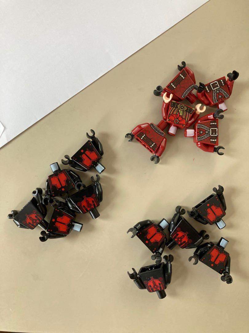 LEGO minifig torso red black Ant Man , Hobbies & Toys, Toys & Games on ...