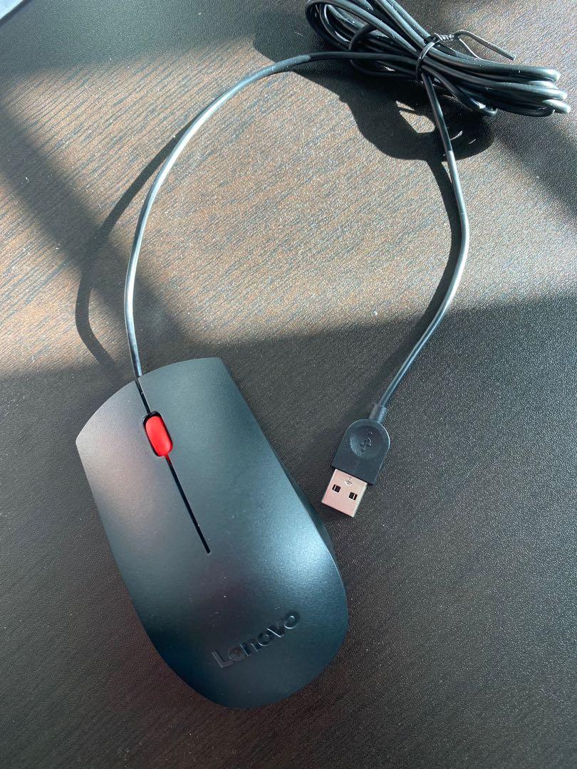Lenovo wired mouse, Computers & Tech, Parts & Accessories, Mouse ...