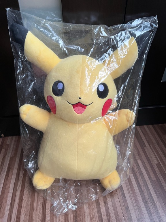 Life sized Pikachu plush, Hobbies & Toys, Toys & Games on Carousell
